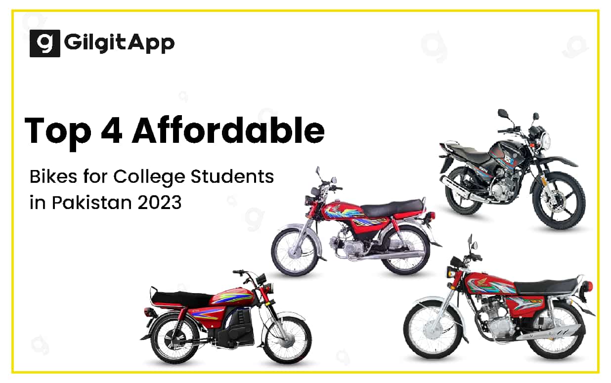 Top 4 Affordable Bikes for College Students in Pakistan 2024